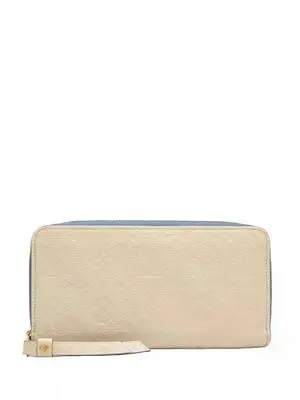 LOUIS VUITTON 2019 Monogram Empreinte Zippy Wallet Long Wallets - Neutrals