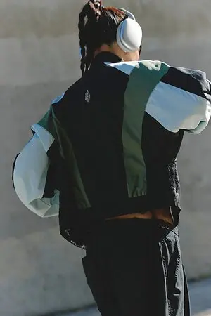 Free People Colorblock Track Jacket