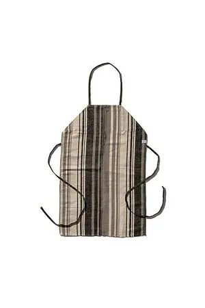 PUEBCO Cotton Jute Stripe Apron - Multicolor