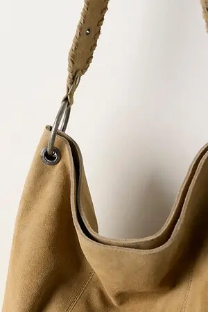 Free People Fort Green Bucket Bag - Khaki