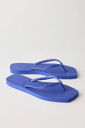 BRIZZA AREZZO Rubber Flip Flops - Navy
