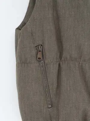Brunello Cucinelli Sleeveless Down Jacket With Monile Detail