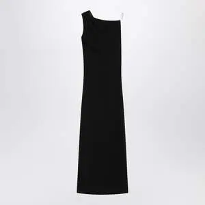 Max Mara Long Cady Bustier Dress - Black