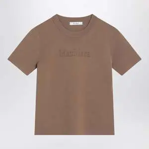 Max Mara Viscose Crêpe T-shirt - Brown