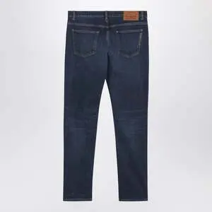 Dolce & Gabbana Cotton Denim Skinny Jeans - Blue