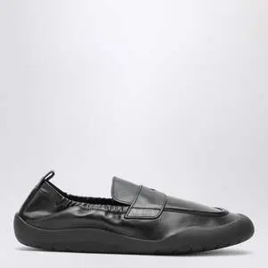 Prada Leather Speedrock Loafers - Black