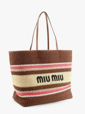Miu Miu Crochet Shopping Bag