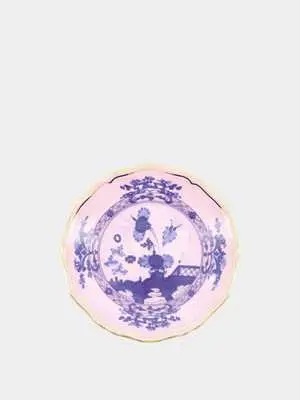 GINORI 1735 Oriente Italiano Azalea Bread Plate - Pink