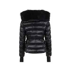 Moncler Armoniques Down Jacket With Logo Patch
