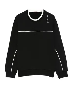 Marni Panelled Crew-neck Sweatshirt