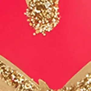 Harrods Metallic Bow Bauble