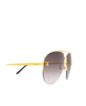 Cartier Aviator Frame Sunglasses