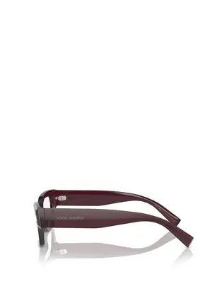 Dolce & Gabbana Dolce Gabbana Eyewear Rectangular Frame Glasses