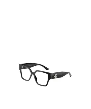 JIMMY CHOO Geometrically Framed Flat Mirror - Black