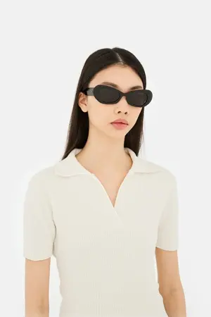 RETROSUPERFUTURE Geometric Frame Sunglasses