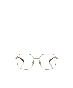 Prada Square Frame Glasses - Nude
