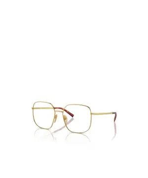 Prada Geometric Frame Glasses
