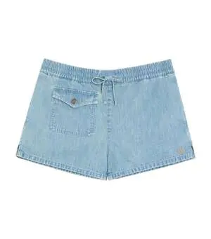 Valentino Garavani Drawstring Denim Shorts