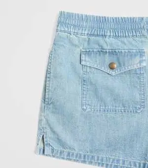 Valentino Garavani Drawstring Denim Shorts