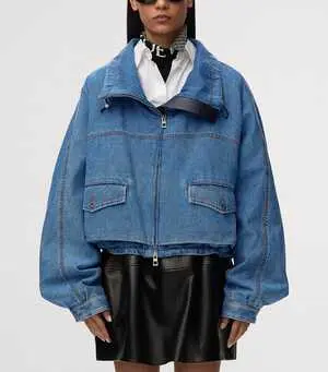 Loewe Denim Bomber Jacket