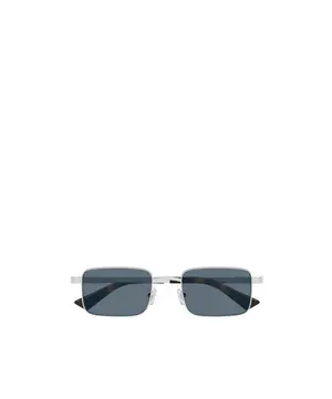 Bottega Veneta Classic Rectangular Sunglasses - Silver
