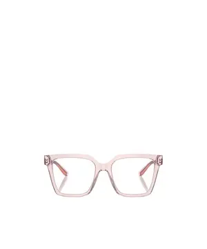 Dolce & Gabbana Dolce Gabbana Eyewear Square Frame Glasses - Pink