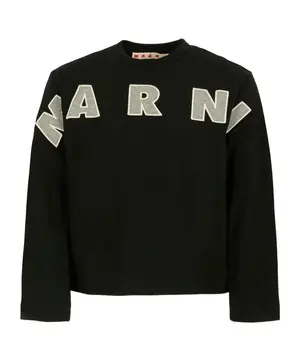 Marni Long-sleeved T-shirt - Black
