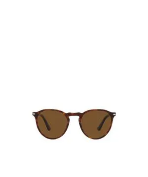 Persol Round Frame Sunglasses - Brown