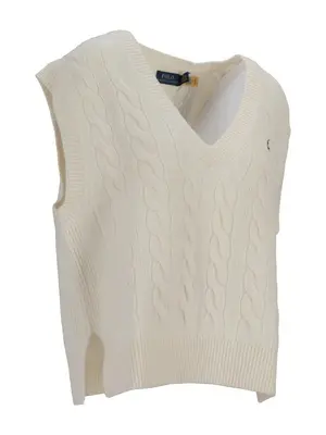 Polo Ralph Lauren V-neck Cable Knit Vest
