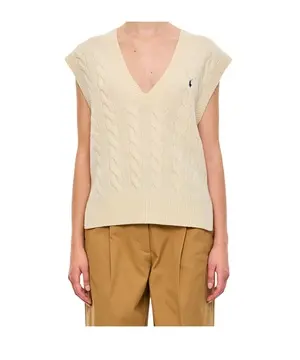 Polo Ralph Lauren V-neck Cable Knit Vest
