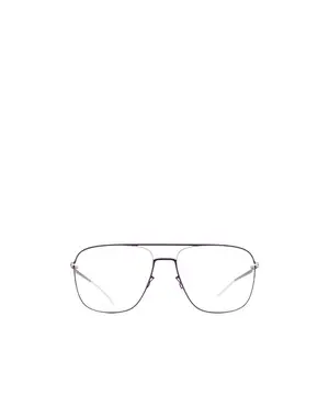 Mykita Geometric Flat Mirror - Silver/deep Purple