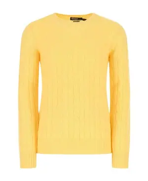 Polo Ralph Lauren Crewneck Knitted Jumper - Yellow