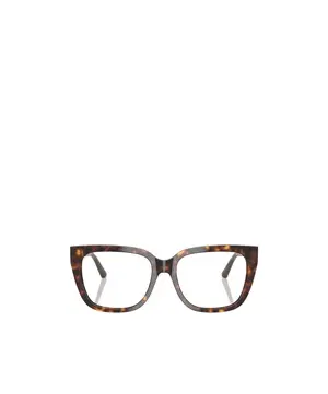 JIMMY CHOO Square-frame Glasses - Black