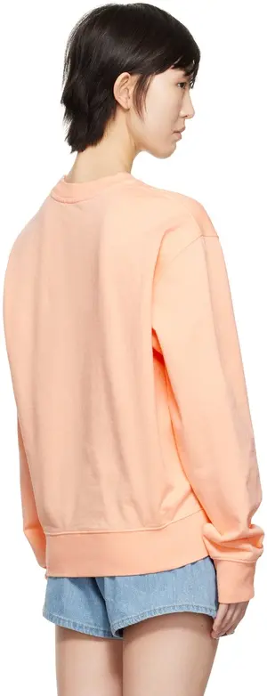 Maison Kitsuné Fox Head-embroidered Cotton Sweatshirt