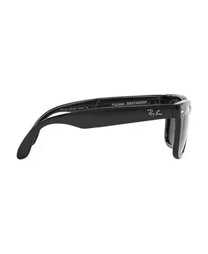 Ray-ban Wayfarer Folding Classic Polarised Sunglasses - Gray