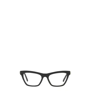 Dolce & Gabbana Logo-plaque Cat-eye Frame Sunglasses - Black