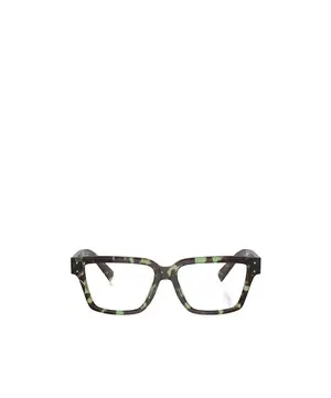 Dolce & Gabbana Dolce Gabbana Eyewear Square Frame Glasses - Black