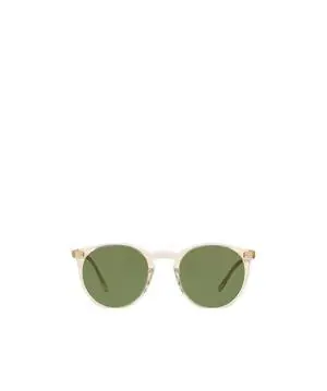 Oliver Spencer Logo Sunglasses - Green