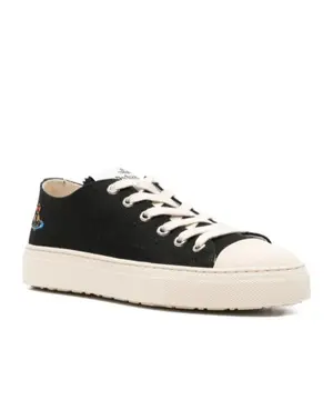 VIVIENNE WESTWOOD Orb Embroidered Low-top Sneakers