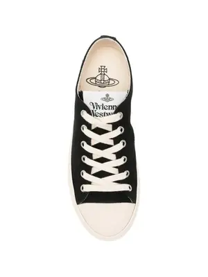 VIVIENNE WESTWOOD Orb Embroidered Low-top Sneakers