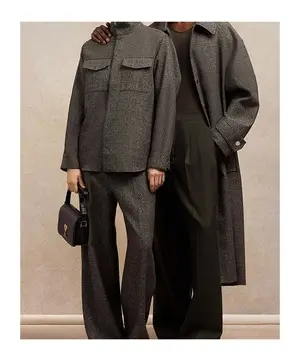 Ami Flap Pocket High-neck Shirt