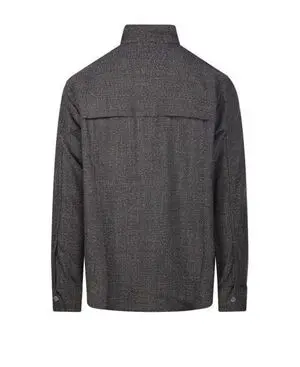 AMI Paris High Collar Shirt - No