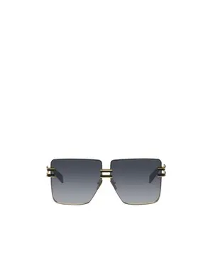 Balmain Logo Sunglasses - Gray