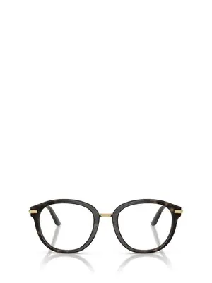Dolce & Gabbana Dolce Gabbana Eyewear Round Frame Glasses - Black
