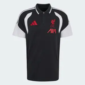 Adidas Liverpool Fc 26/27 Tiro Polo Shirt - Black