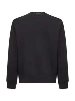 C.P. COMPANY Long-sleeved Sweatshirt With Zip Pocket