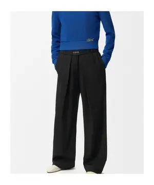 Loewe Elasticated Trousers In Wool