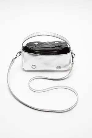 Acne Studios Bow-detail Calf Leather Satchel