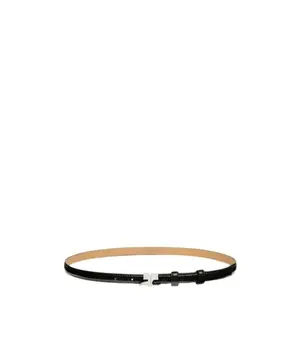 COURREGES Ac-buckle Leather Belt