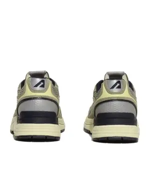AUTRY Hyperway Paneled Mesh-suede Sneakers